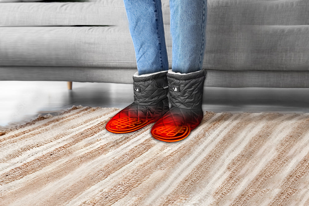 ActionHeat 5V Battery Heated Slippers – ActionHeat Heated Apparel
