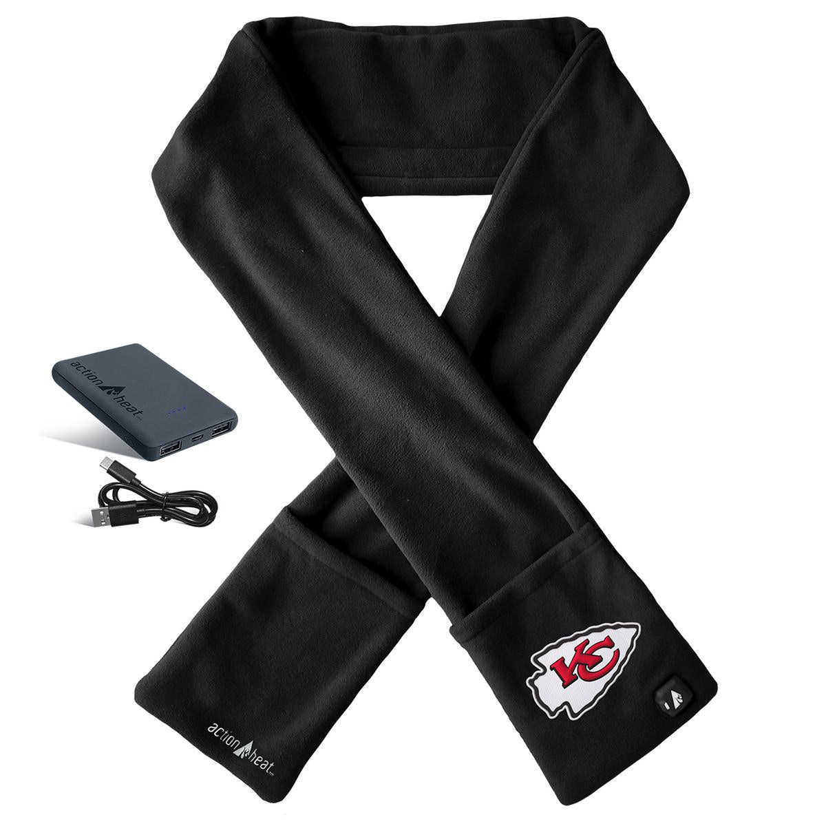 ActionHeat Kansas City Chiefs 5V Battery Heated Scarf – ActionHeat ...
